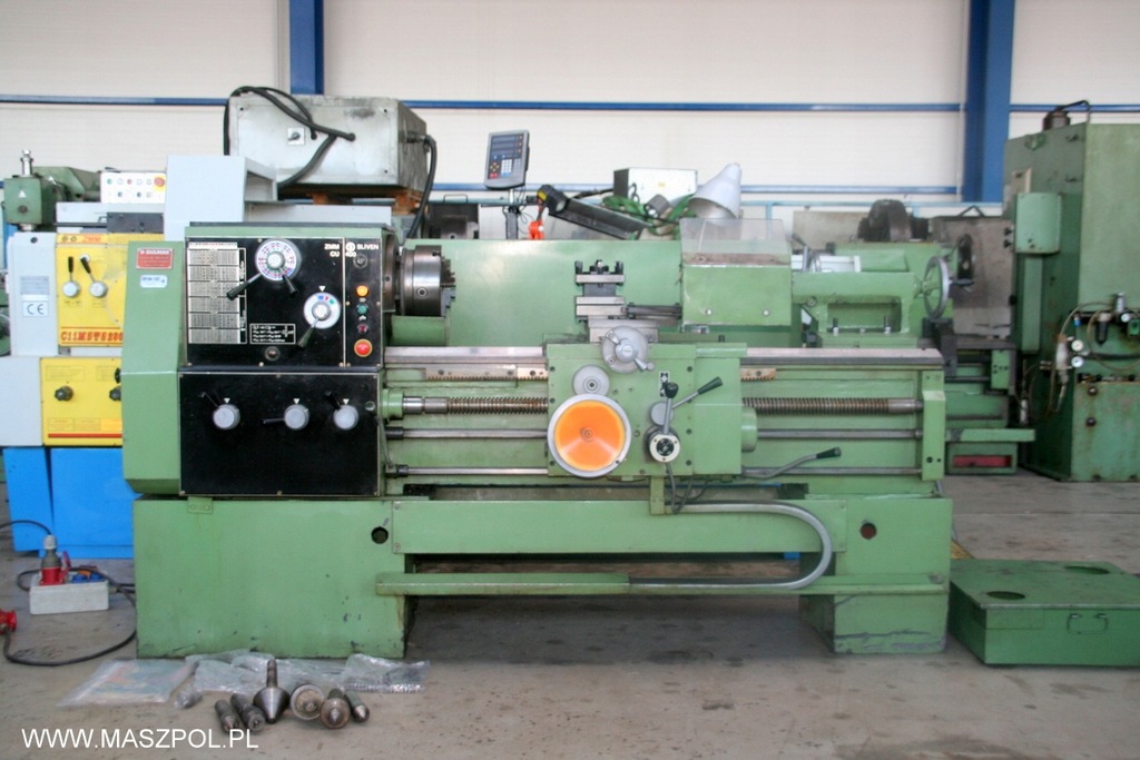 Tokarka CU 400 M x 1000 - MASZYNA JAK NOWA - FILM - 13021087635 - oficjalne archiwum Allegro