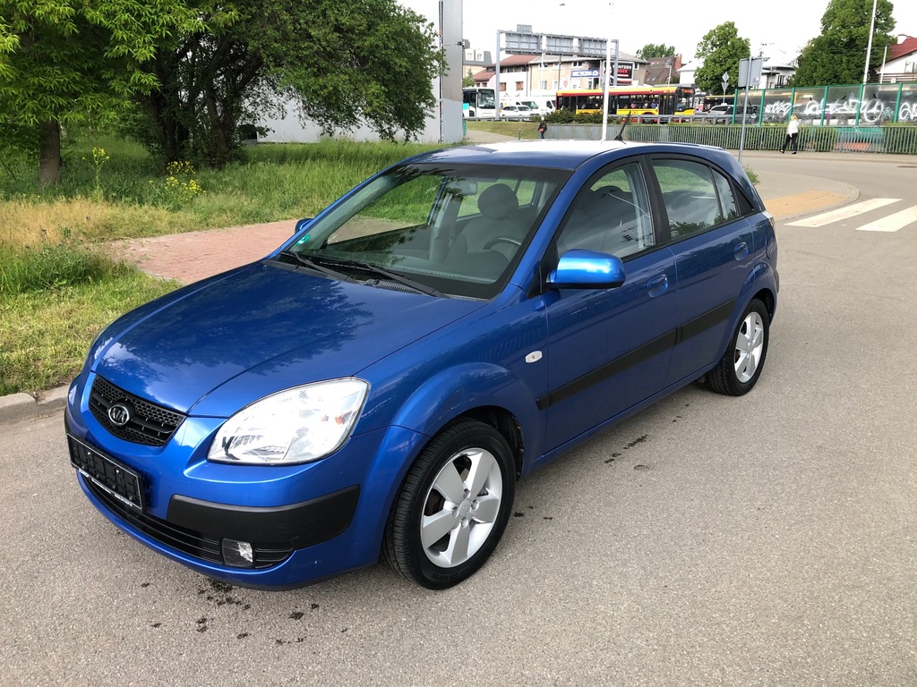 KIA RIO 1.4 BENZYNA KLIMA ALU HAK PARKTRONIC OPŁACONA Z NIEMIEC ...