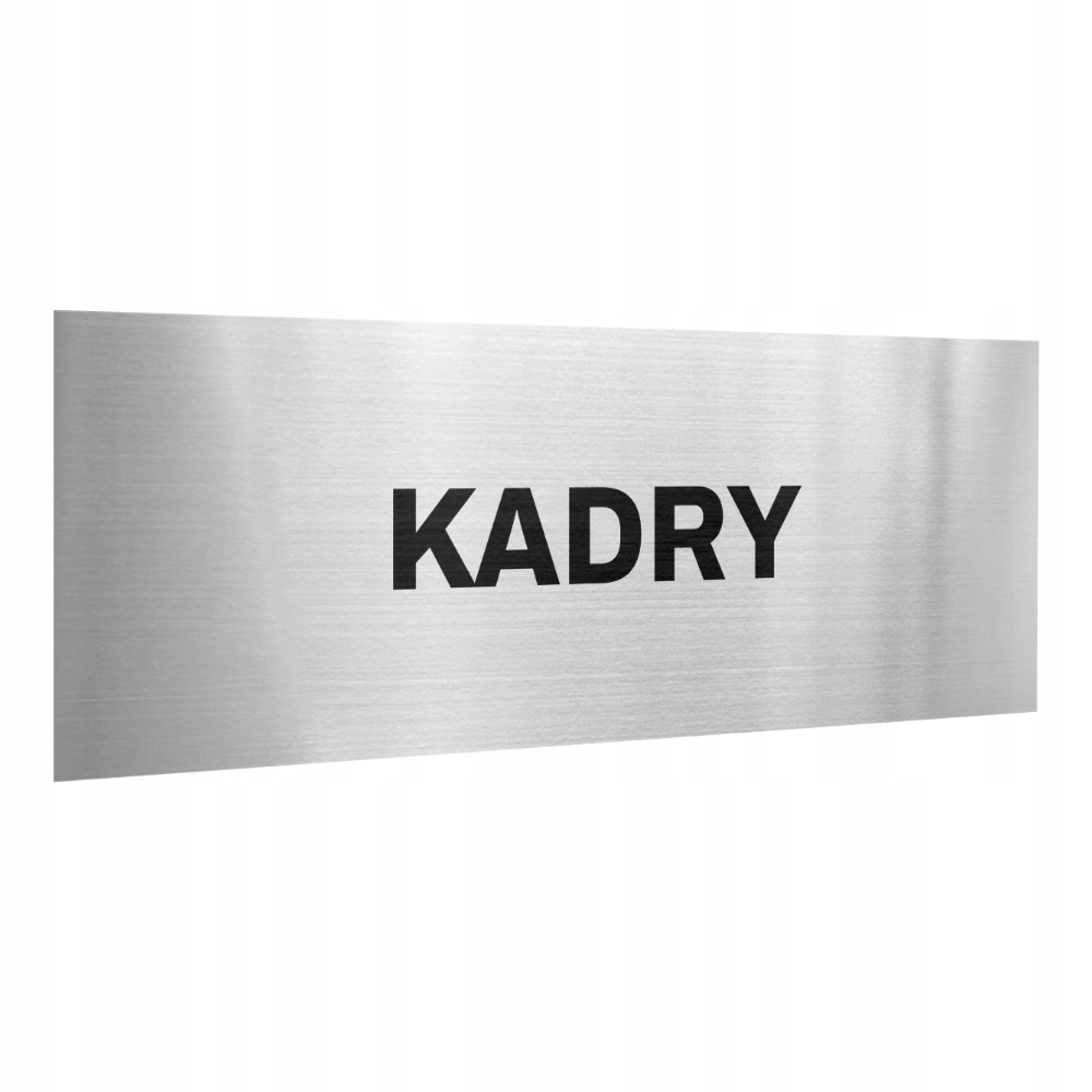 Tabliczka na drzwi napis kadry biuro kadr - 12448132930 - oficjalne ...