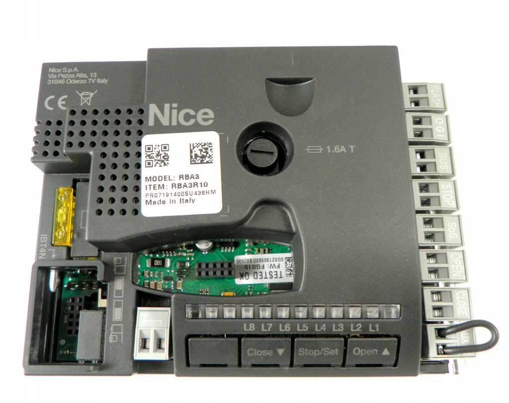 CENTRALA NICE Robus 400/600/1000,RBA3R10 RBA3/C - 11222267524 ...