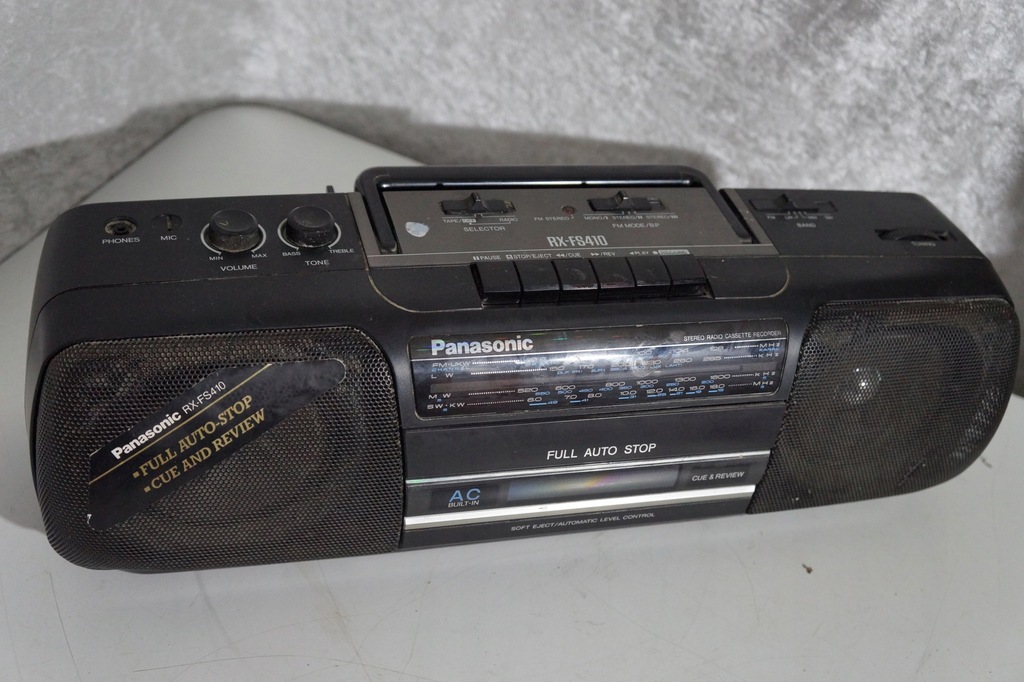 Купить БУМБОКС PANASONIC RX-FS 410: отзывы, фото и характеристики на ...