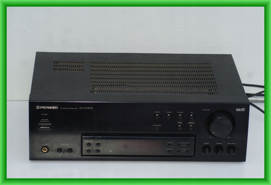 Amplituner Pioneer SX-205RDS 2.0 czarny / PHONO / Twoja cena ...
