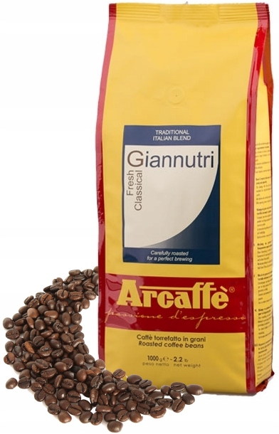 Kawa Ziarnista Włoska ciemna Arcaffe Giannutri 1kg - 12596275996 - oficjalne archiwum Allegro