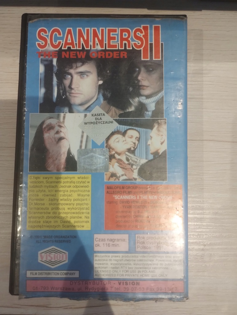 Купить Сканеры II – VHS: отзывы, фото и характеристики на Aredi.ru (14678081943)