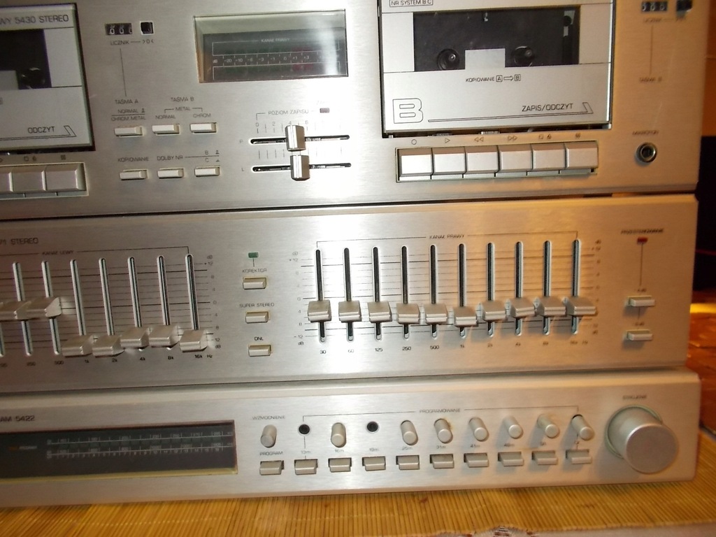 Wieża Radmor 5412 5471 5430 magnetofon drugi właśc - 7682308393 ...