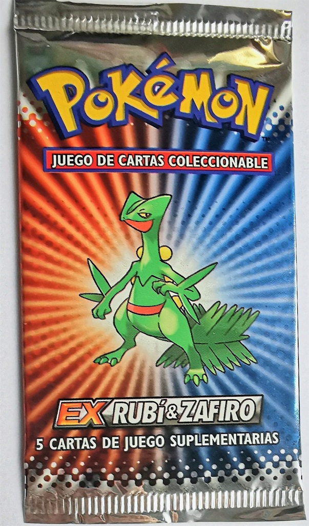 Pokemon TCG EX Ruby Sapphire Booster Pack - 13377803349 - oficjalne ...