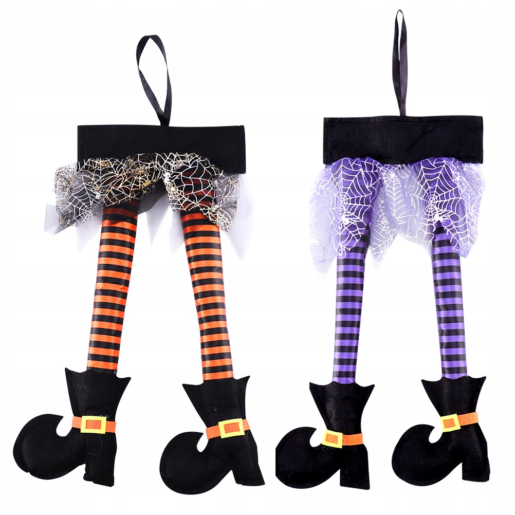 WITCH LEGS WITCHES FEET DECORATIONS 2 PCS - 14201495851 - oficjalne ...