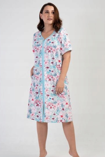 Podomka damska 2100487300 Vienetta 3XL błękitny - 13427825892 ...