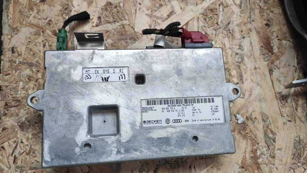 STEROWNIK MMI Audi A8 D3 4E0035729A - 11937115563 - oficjalne archiwum Allegro