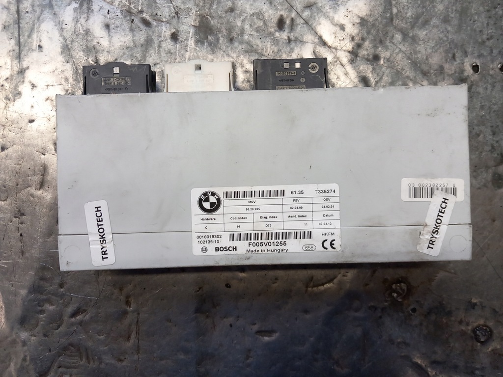 Sterownik Modułu Klapy BMW E70 E71 E72 7335274 - 15073828683 ...