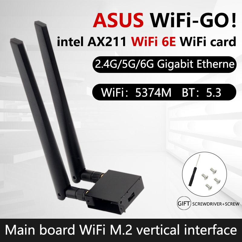 Intel AX210 AX211 AX200 AX201ASUS WiFi-Go Network - 14188272895 - oficjalne archiwum Allegro