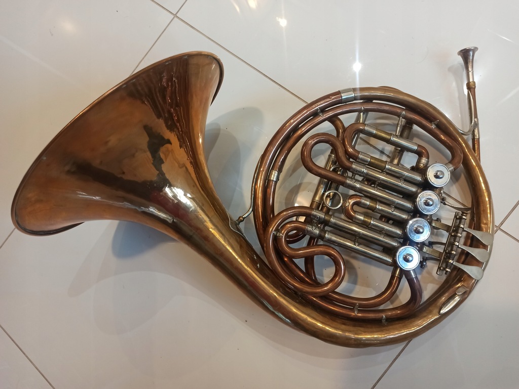 STARA WALTORNIA, RÓG, Z FUTERAŁEM - 12298186732 - oficjalne archiwum ...