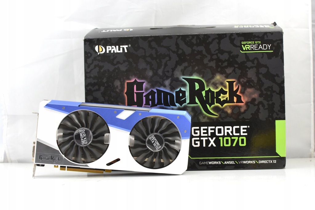 PALIT GTX 1070 Ti 8GB Game Rock BOX EntuzjastaPC - 17215049027 ...
