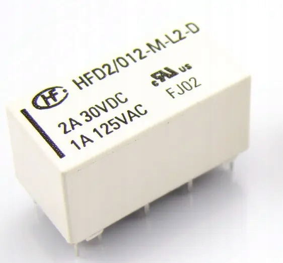 Przekażnik bistabilny 2-cewkowy HFD2-012-S-L2-D 12 - 11893589020 - oficjalne archiwum Allegro