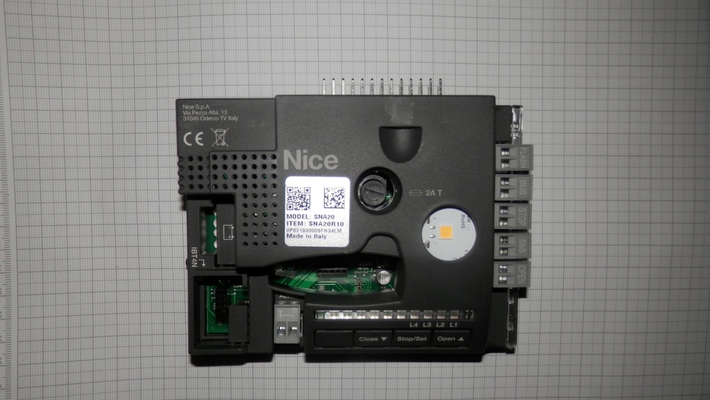 Centrala SNA20 R10 do NICE Spin 21 22 23 napęd - 11907019970 - oficjalne archiwum Allegro