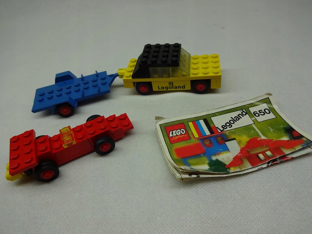 LEGO 650 Legoland Vintage 1972r UNIKAT - 11529561504 - oficjalne ...