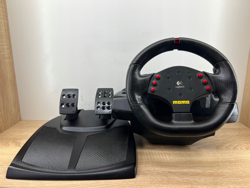 Kierownica Logitech Momo Racing Force |OKAZJA| - 14417841811 ...