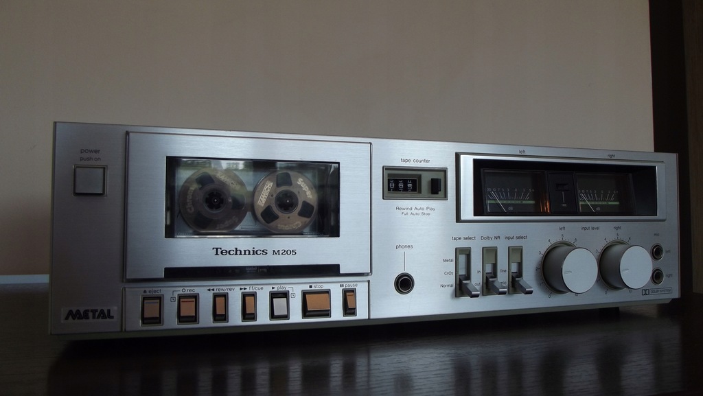 TECHNICS M-205 MADE IN JAPAN - 13877314684 - oficjalne archiwum Allegro