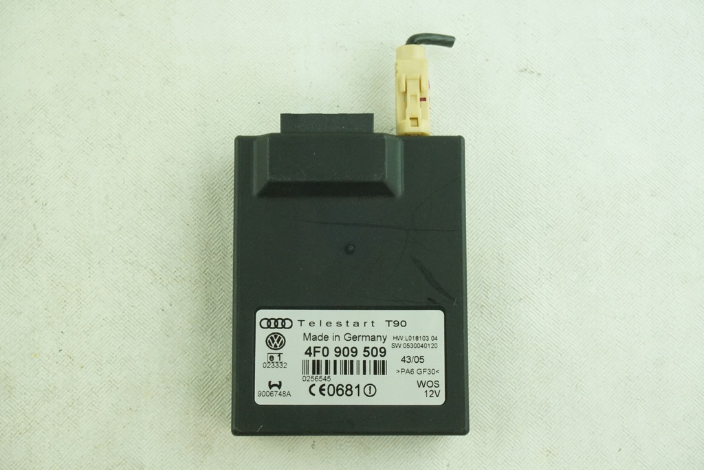 MODUŁ WEBASTO TELESTART AUDI A8 D3 4F0909509 - 12409772082 - oficjalne archiwum Allegro