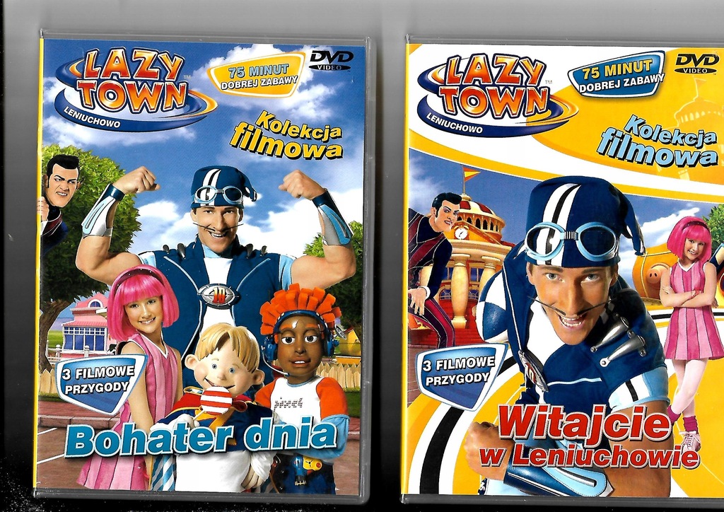 Lazy Town Leniuchowo Kolekcja DVD - 11120329684 - oficjalne archiwum ...