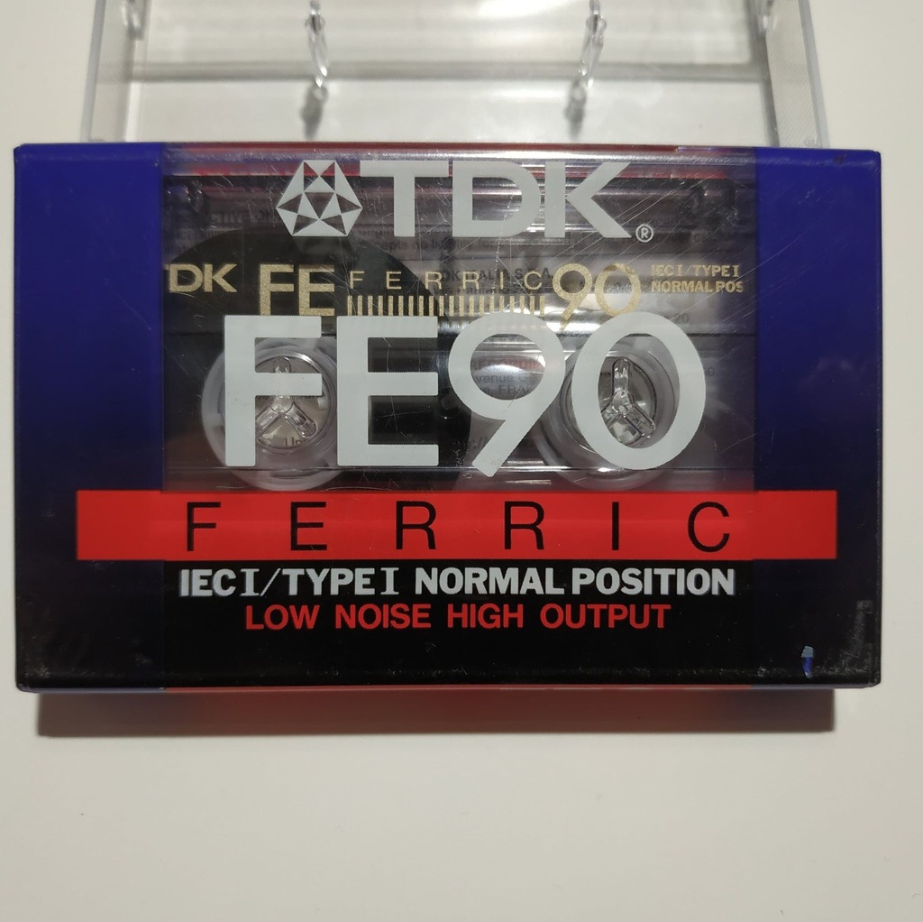 Kaseta TDK FE90 Ferric Type I Normal NOWA - 12831179092 - oficjalne ...