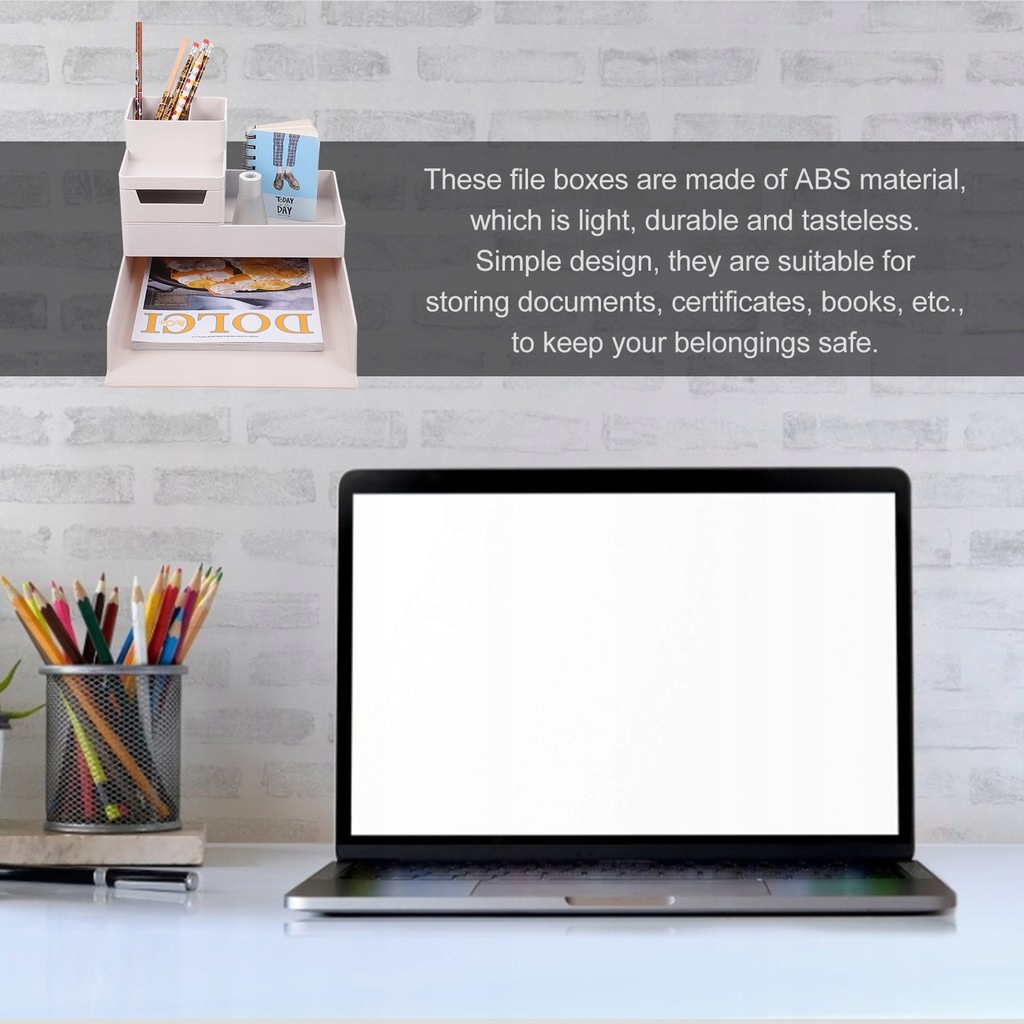 Drawable Box Plastic Desk Organizer Drawers 3 Pcs - 14358731358 ...