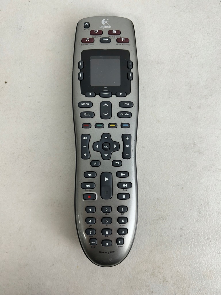 Pilot oryginalny Logitech Harmony 650 Uniwersalny - 13259058360 - oficjalne archiwum Allegro