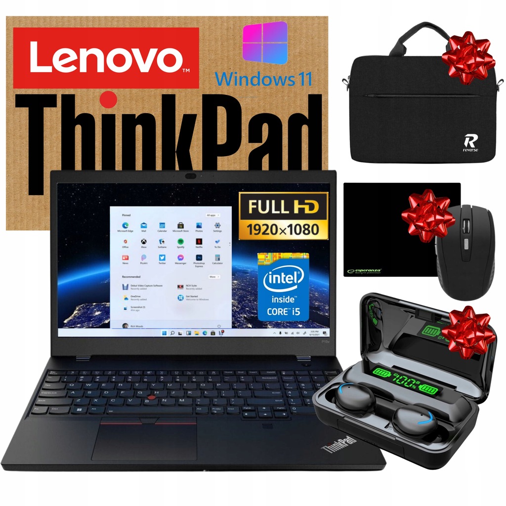 LENOVO UltraBook i5-6.Gen/16GB/512SSD WINDOWS 11 | GWARANCJA ...