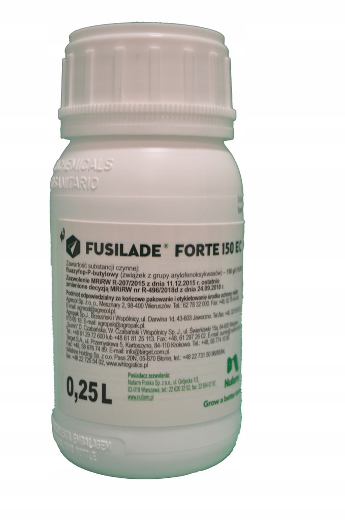Fusilade Forte 150EC 250ml NUFARM na chwasty perz - 12097406232 ...