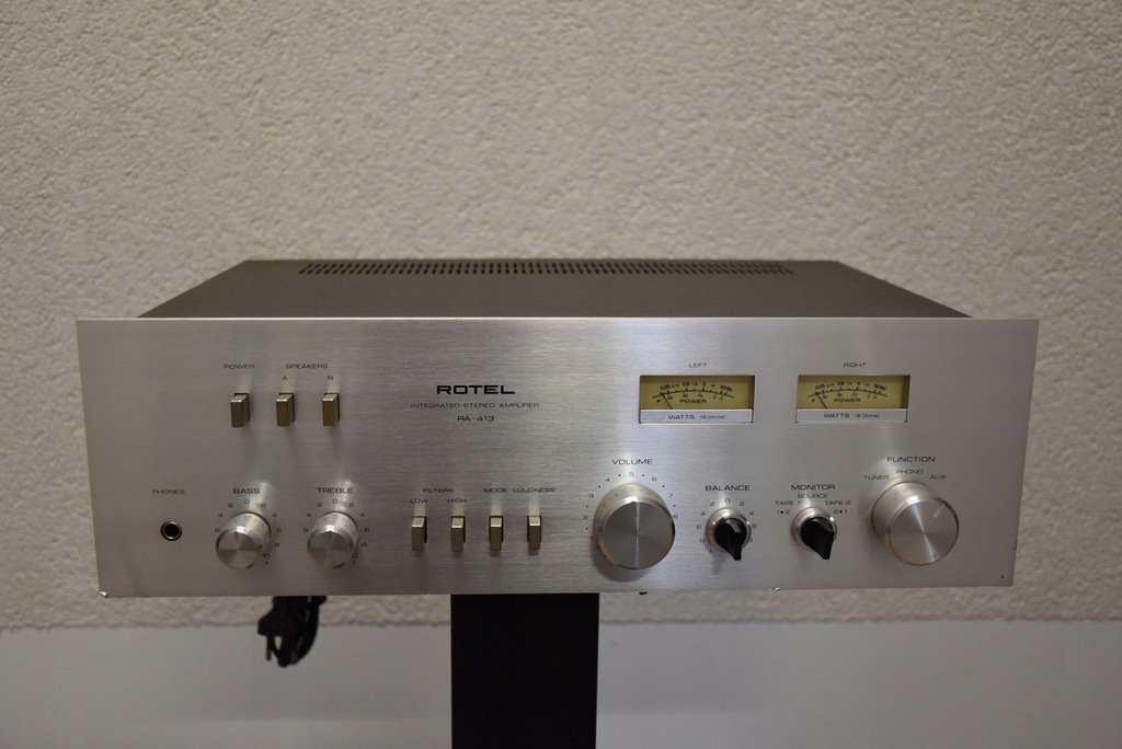 ROTEL RA-413 @ Piękny wzmacniacz VINTAGE ! - 8461277796 - oficjalne ...