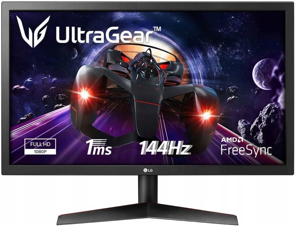 MONITOR LG 24GN53A-B TN 24 CALE FHD 144HZ WADA (U) - 12401441898 ...