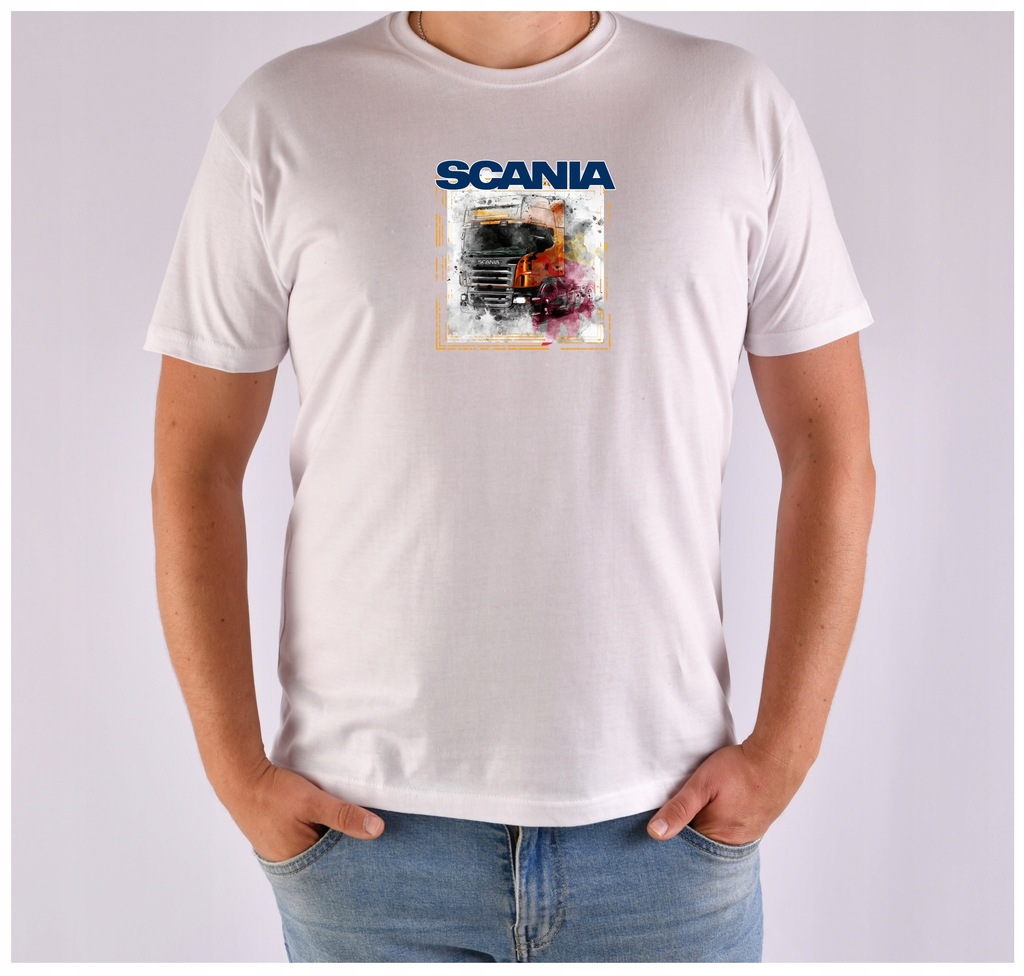 KOSZULKA PREZENT KIEROWCY CIĘŻARÓWKI TIR SCANIA - 12620402940 - oficjalne archiwum Allegro