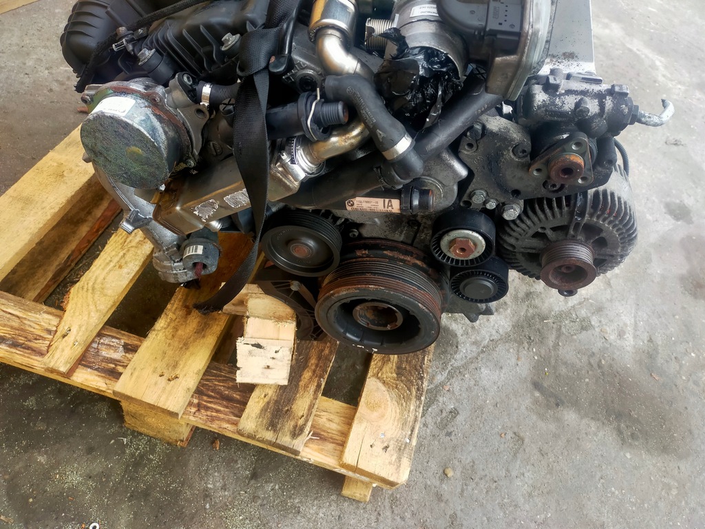 silnik 306d4 m57 bmw E60 E61 535d 272km kompletny - 12077012509 ...