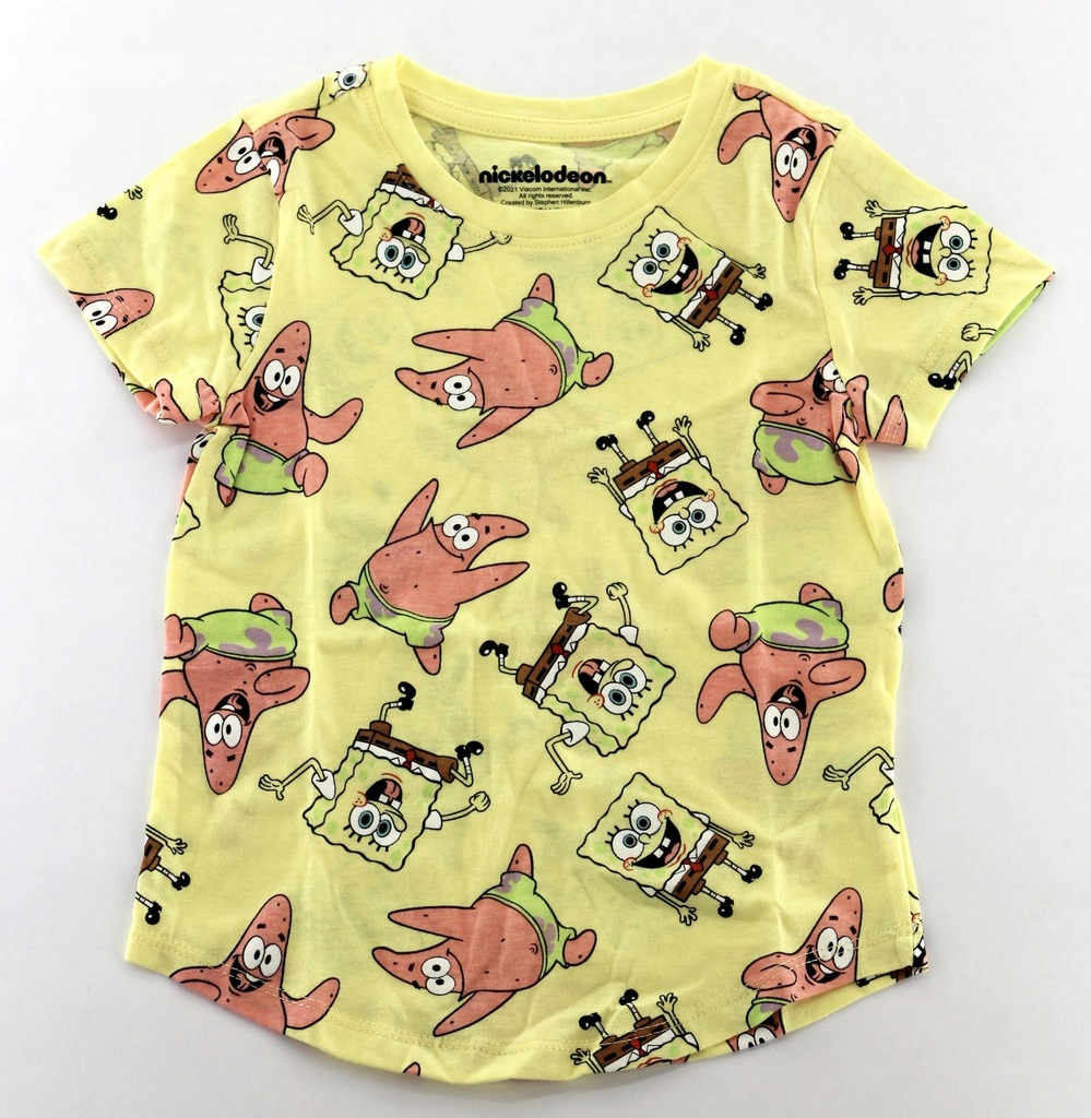 Nickelodeon SpongeBob Kanciastoporty Koszulka XS - 11948371691 ... Nickelodeon SpongeBob Kanciastoporty Koszulka XS - 11948371691 ...