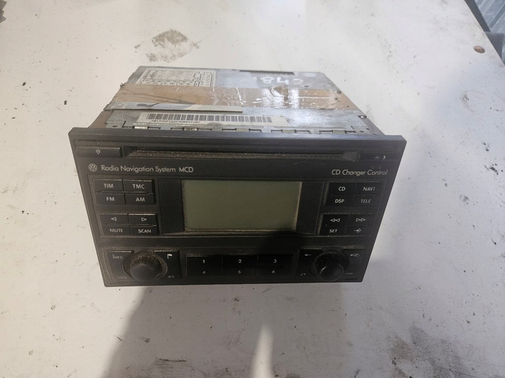 Radio navi Blaupunkt VW T5 6q0035191 KOD - 16607946227 - oficjalne archiwum Allegro