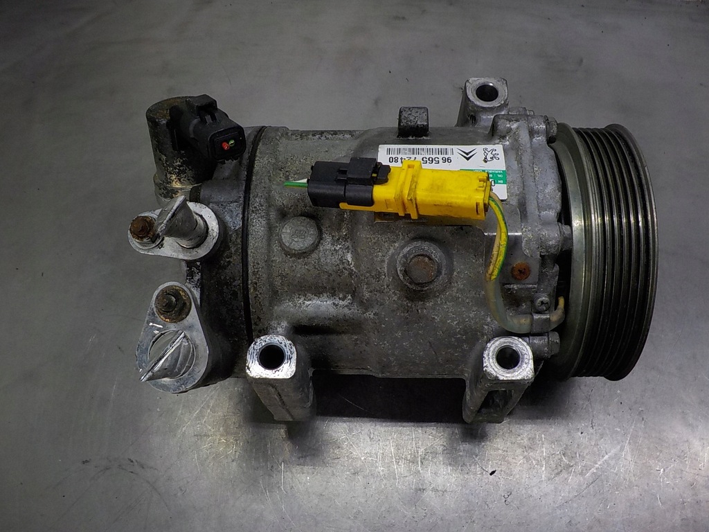 PEUGEOT 407 1.8B SPRĘŻARKA KLIMATYZACJI 9656572480 - 13897922788 - oficjalne archiwum Allegro