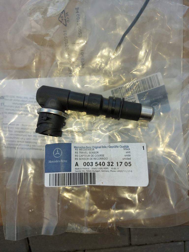 MERCEDES ACTROS CZUJNIK MODULATOR SPRZĘ 4411005392 - 16600455499 ...