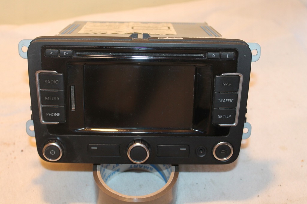 RADIO CD NAVI VW SHARAN PASSAT POLO GOLF RNS315 B7 - 11102438113 - oficjalne archiwum Allegro