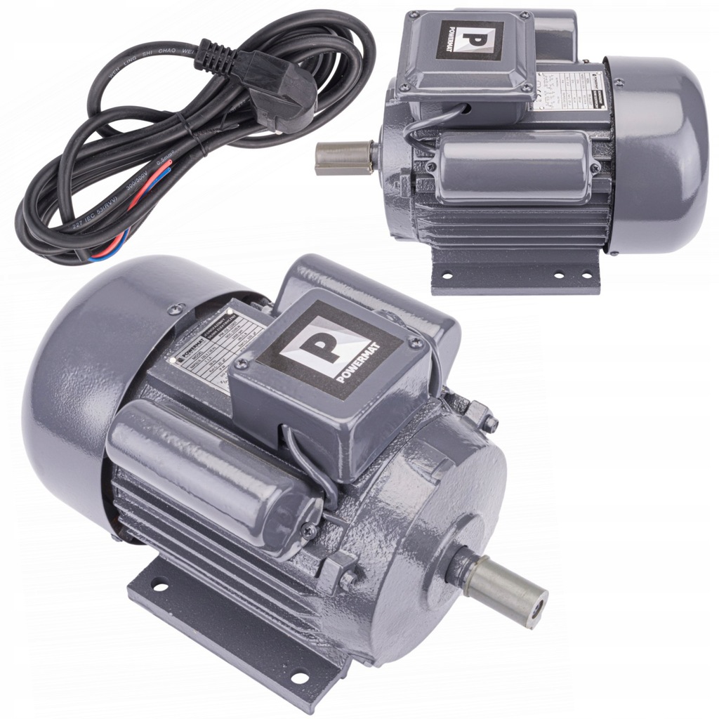 SILNIK ELEKTRYCZNY JEDNOFAZOWY 2,2kW 2800RPM 230V - 12650830114 - oficjalne archiwum Allegro