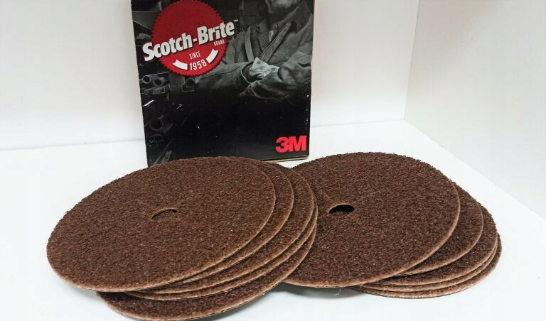 TARCZA ŚCIERNA 3M SCOTCH-BRITE 12023 10SZT! - 12649498288 - oficjalne ...