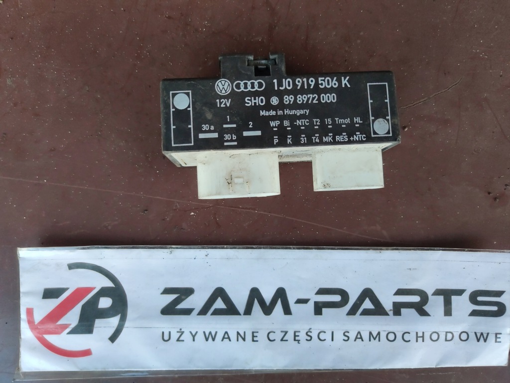 STEROWNIK MODUŁ WENTYLATORÓW GOLF IV 1J0919506K BORA TOLEDO II ...