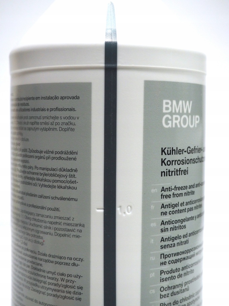 ORYGINALNY PŁYN CHŁODNICZY BMW 83192211191 1,5L - 8549845358 ...