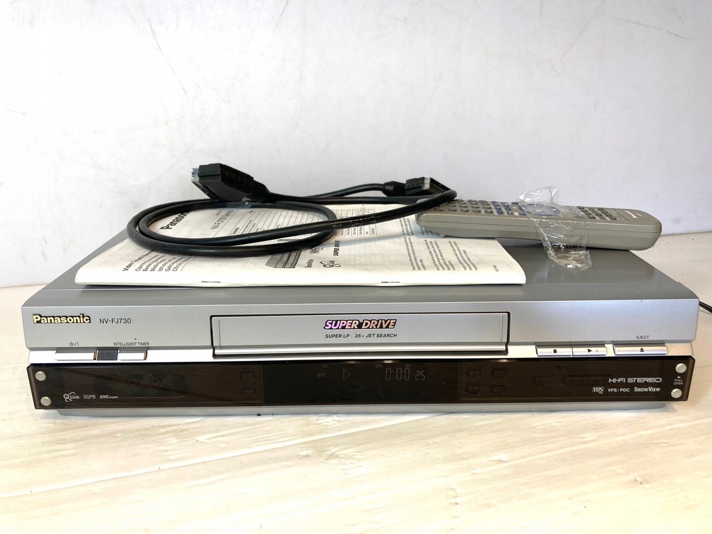 Magnetowid VHS Panasonic NV-FJ730 - 14053972753 - oficjalne archiwum ...