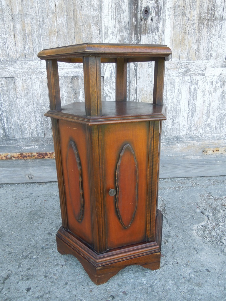 STYLOWA SZAFKA BAREK ANTYK KOMÓDKA SŁUPEK - 13640036616 - oficjalne ...