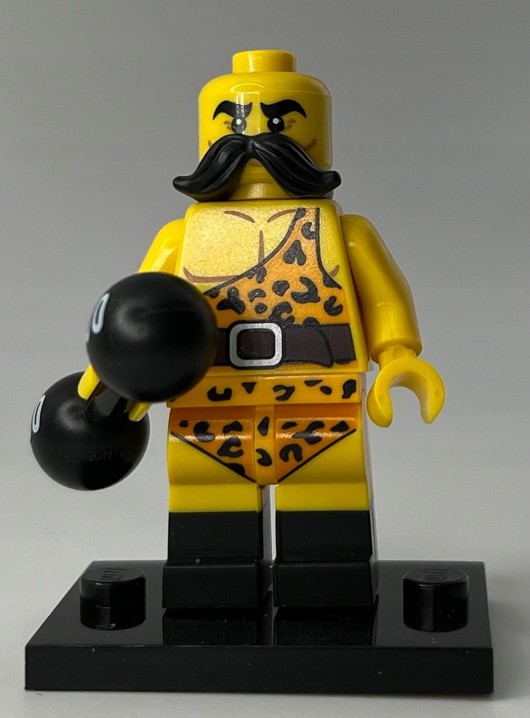 LEGO 71018 CYRKOWIEC SIŁACZ STRONGMAN seria 17 - 12257503370 ...
