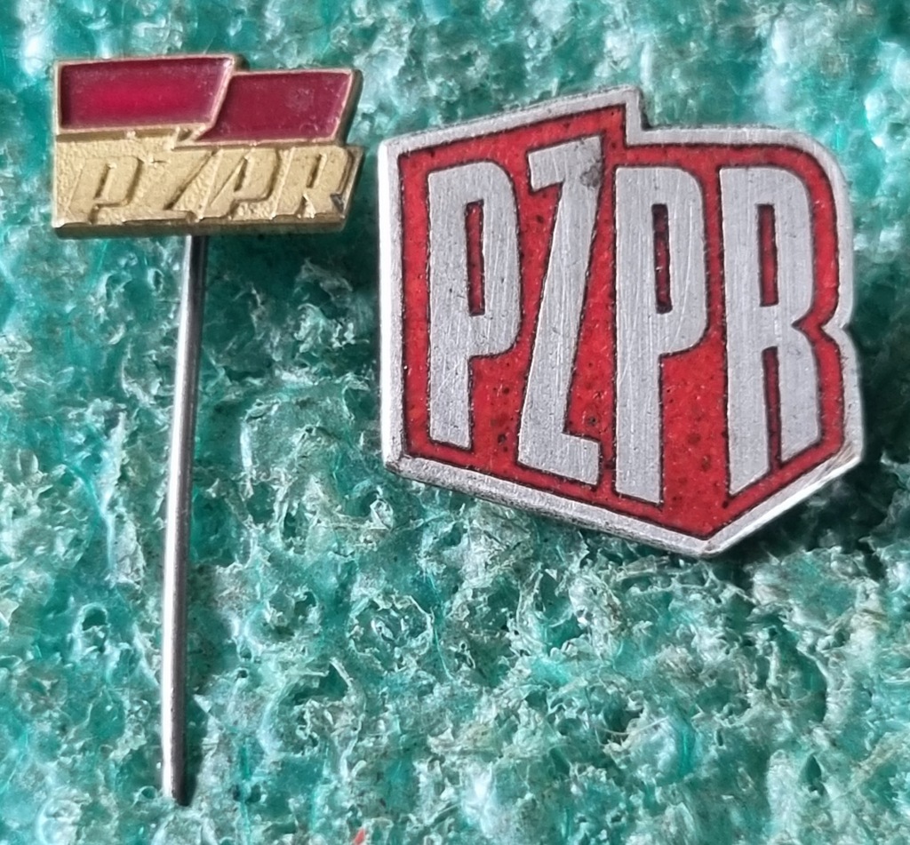 ODZNAKA PZPR - 2 SZTUKI KOMPLET - PRL PROPAGANDA - 13630650014 ...