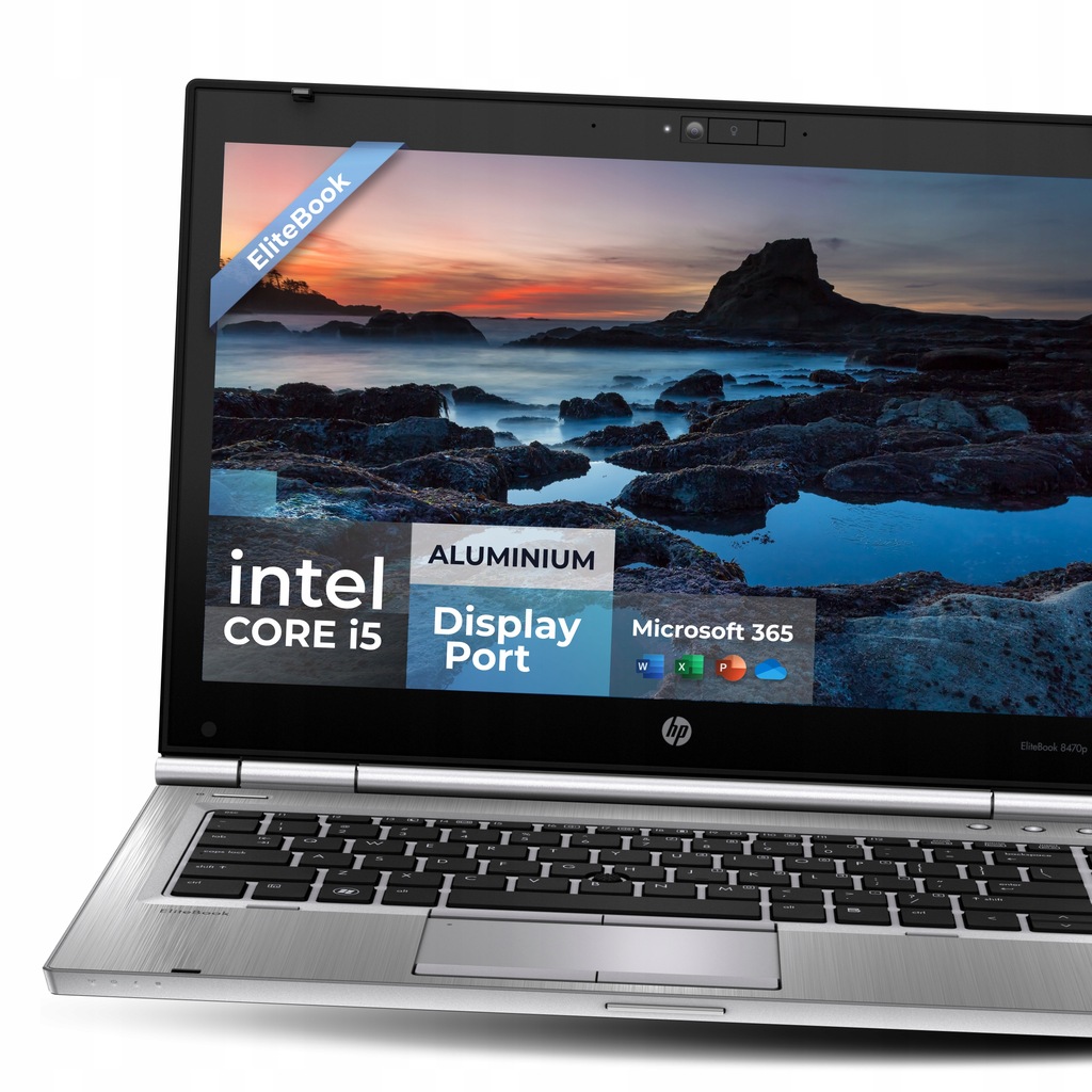 HP metalowy EliteBook i5 14-seria P! RW DVD OFFICE - 13044992920 ...