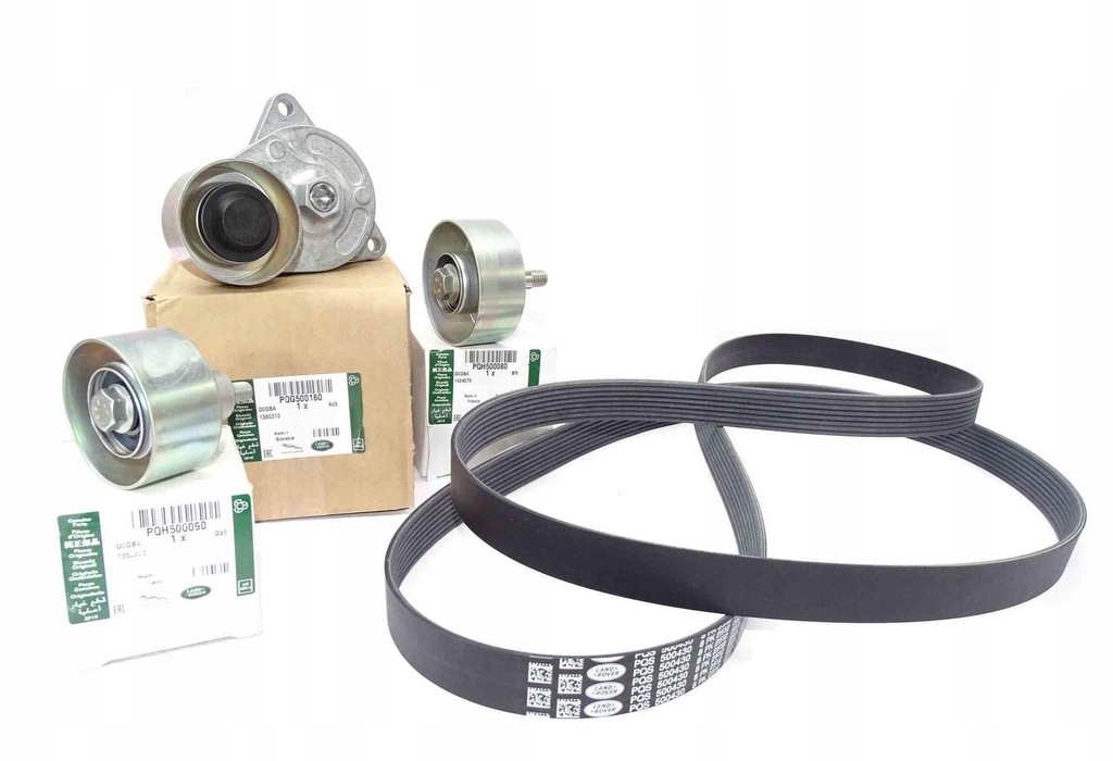 zestaw napinacz rolka pasek PK RANGE ROVER 3.6TDV8 - 9208044244 ...