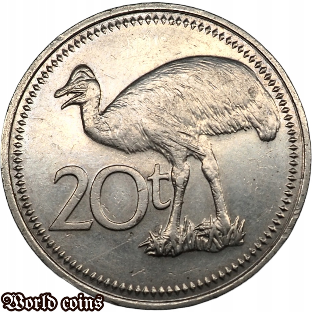 20 TOEA 1975 PAPUA NOWA GWINEA - 14943936980 - oficjalne archiwum Allegro