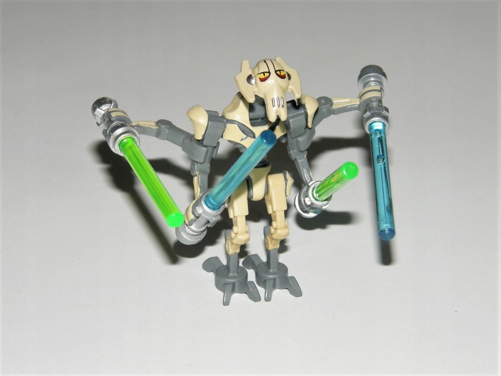 LEGO Star Wars General Grievous sw0254 + 4 miecze - 9193284538 ...